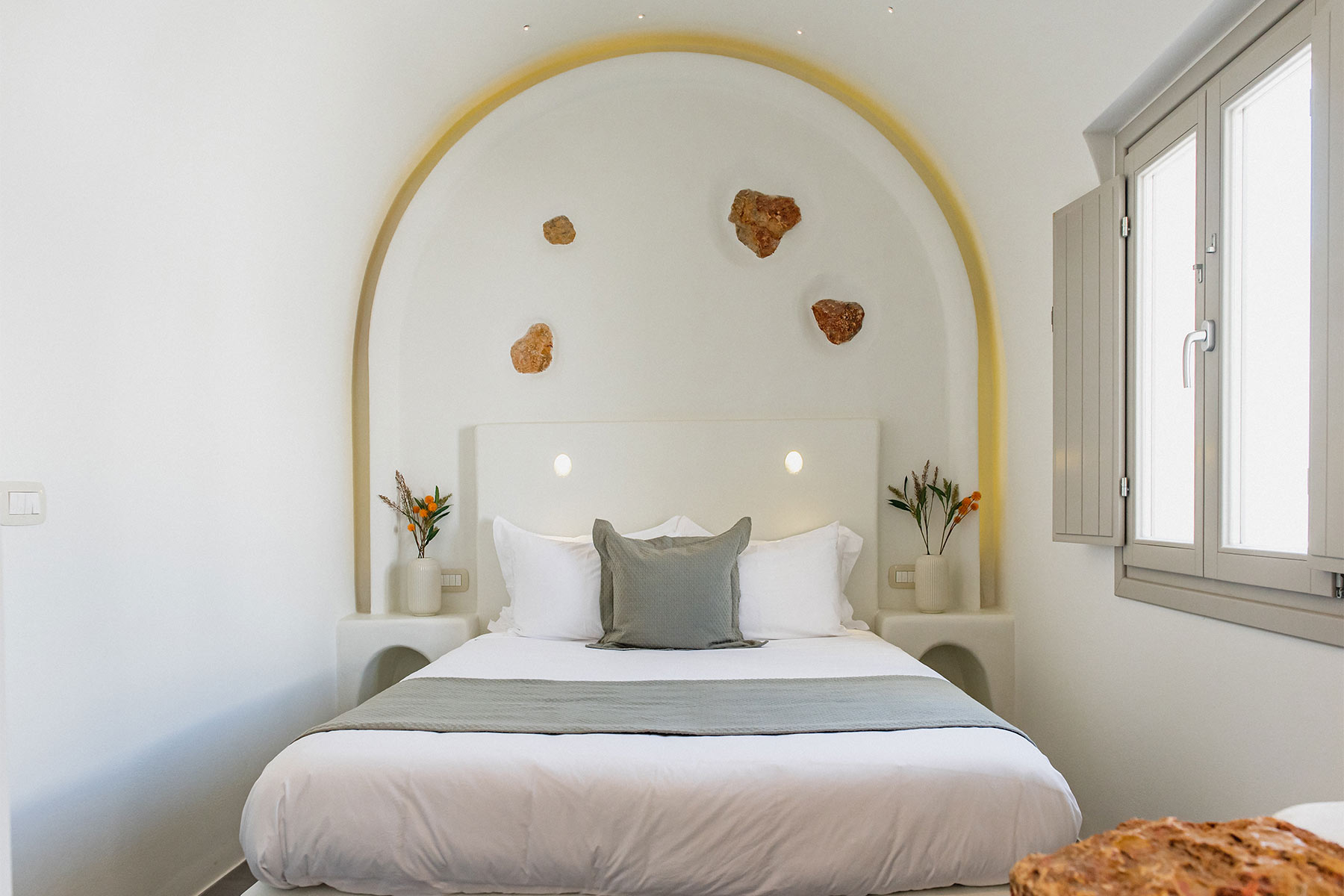 Delta Village View Room for 3 Guests | MOD Santorini | Vegan ...