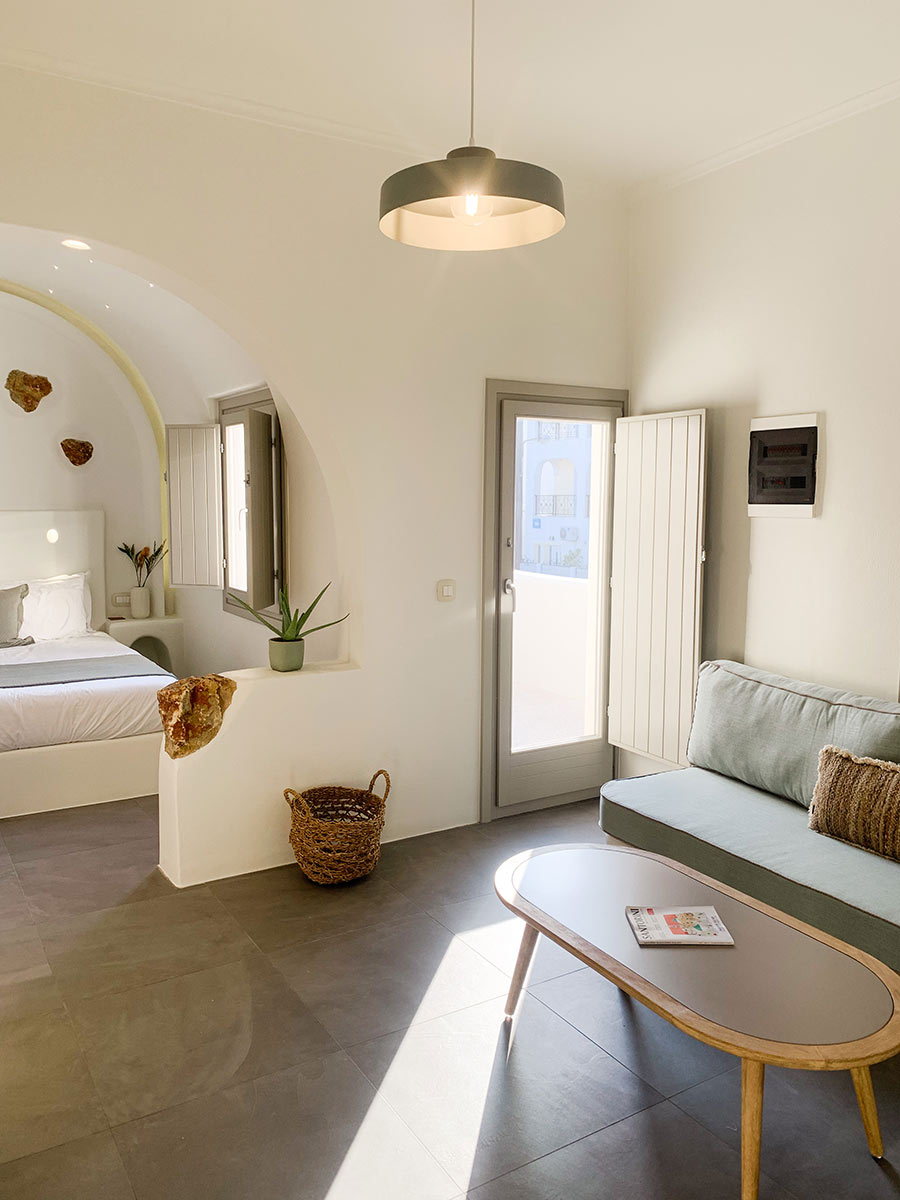 Delta Village View Room for 3 Guests | MOD Santorini | Vegan ...